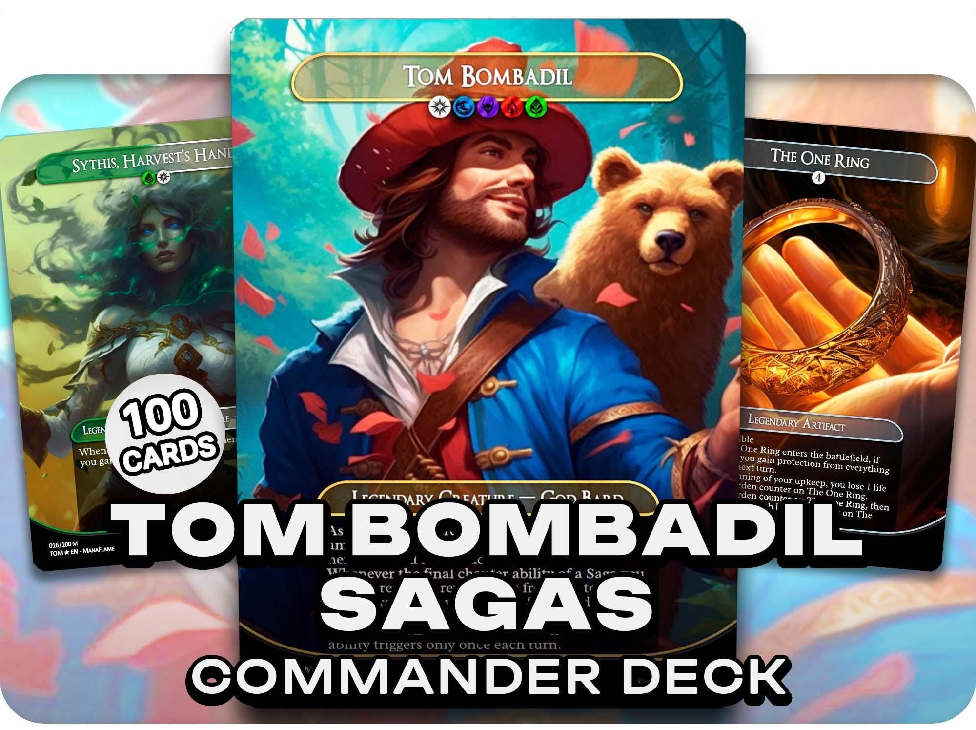 Tom Bombadil Sagas - 100 Proxy Cards - Commander EDH Deck - High Quali ...
