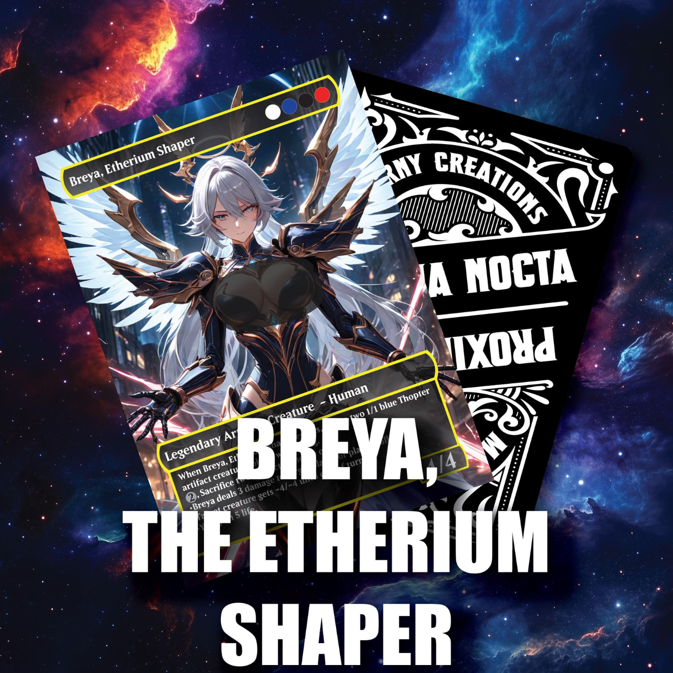 Breya, Etherium Shaper | Custom Proxy MTG EDH Deck | Sexy Angel Art ...