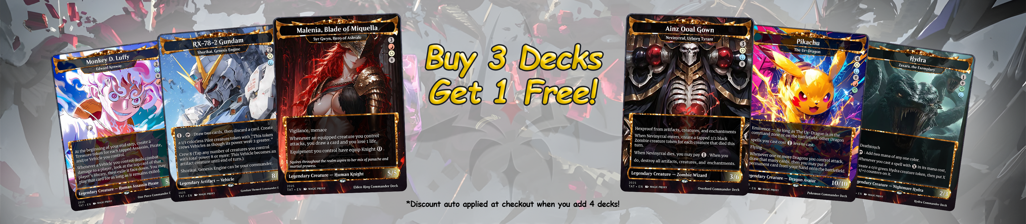 Custom cEDH Commander Deck For You – Magic Proxy Store
