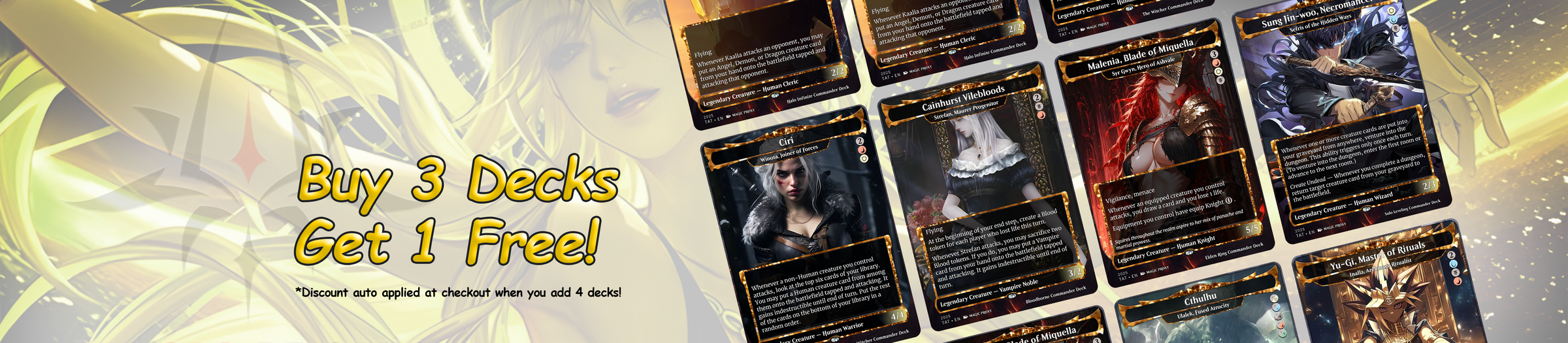 Custom cEDH Commander Deck For You – Magic Proxy Store