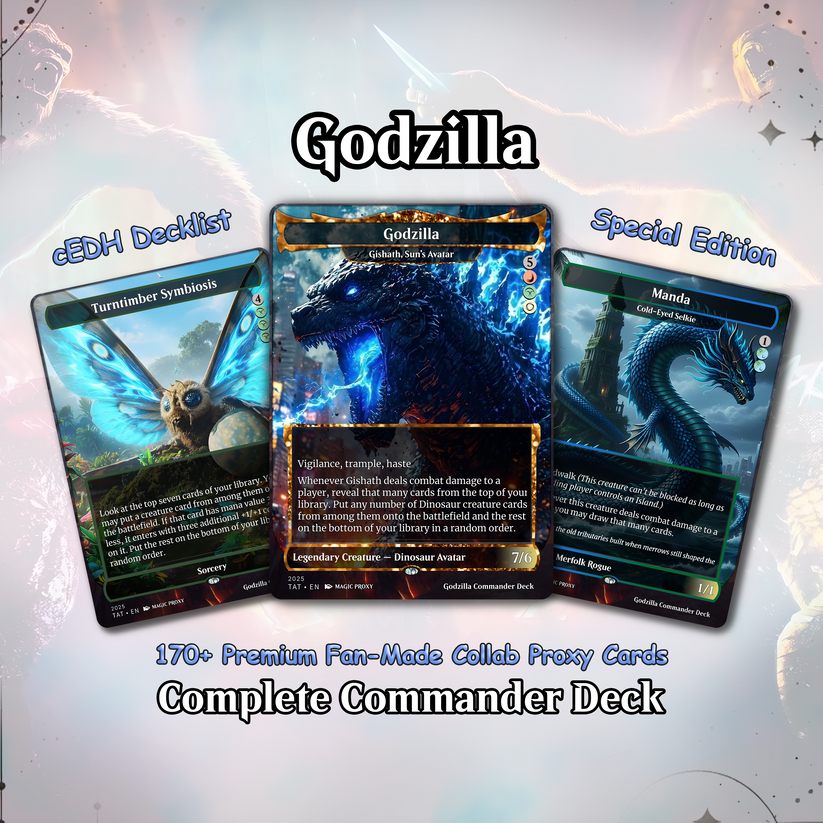 Godzilla Commander cEDH Deck - Godzilla Commander Magic Commander - Ma ...